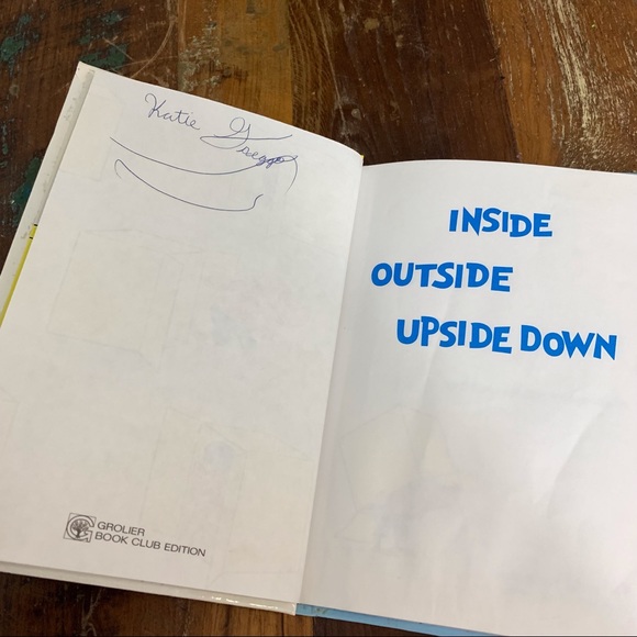 Dr. Seuss | Accents | Inside Outside Upside Down Book By Stan Jan ...